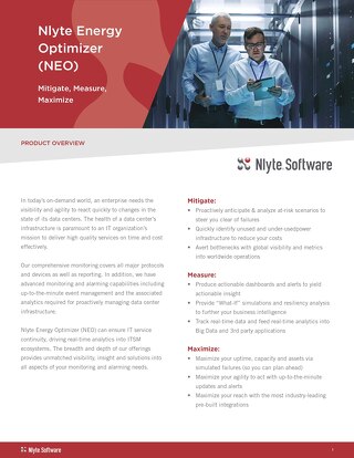 Energy Optimizer Product Overview | Nlyte