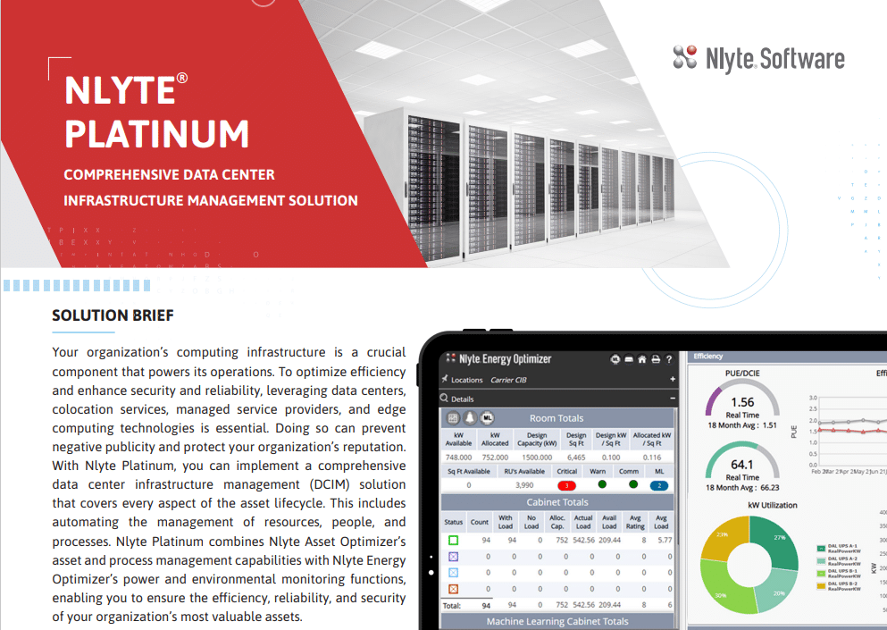 Nlyte DCIM Platinum Edition Solution | Nlyte