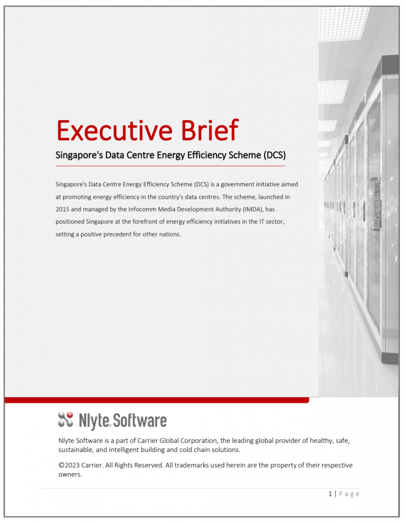 Executive Brief: Singapore's Data Centre Energy Efficiency Scheme (DCS ...