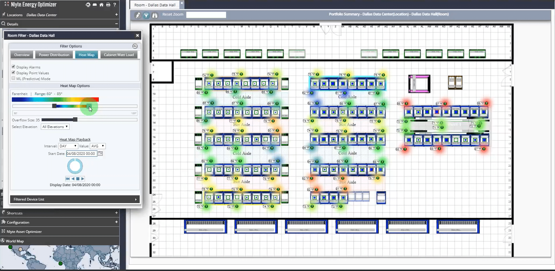 Nlyte Energy Optimization