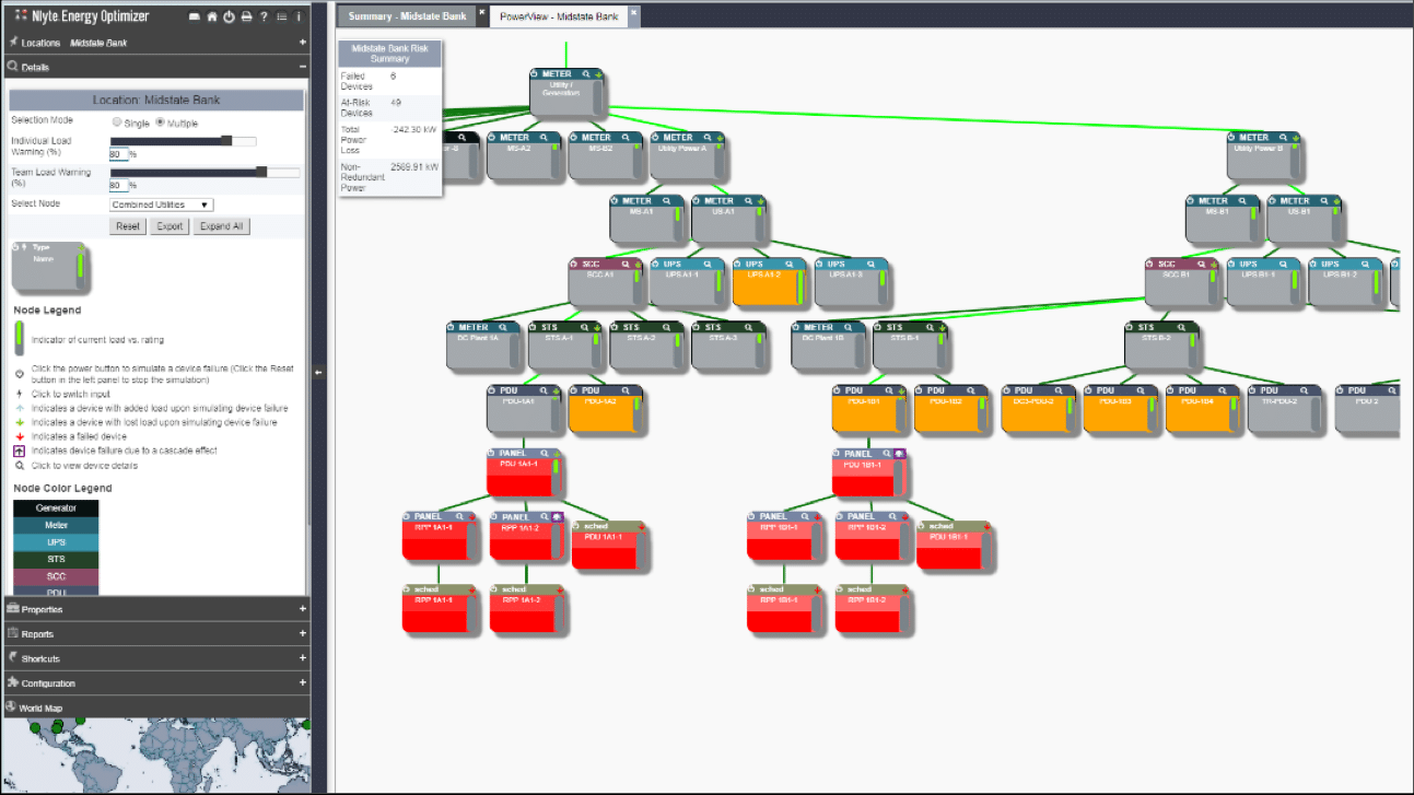 Power Failure Prevention with Nlyte Optimizer