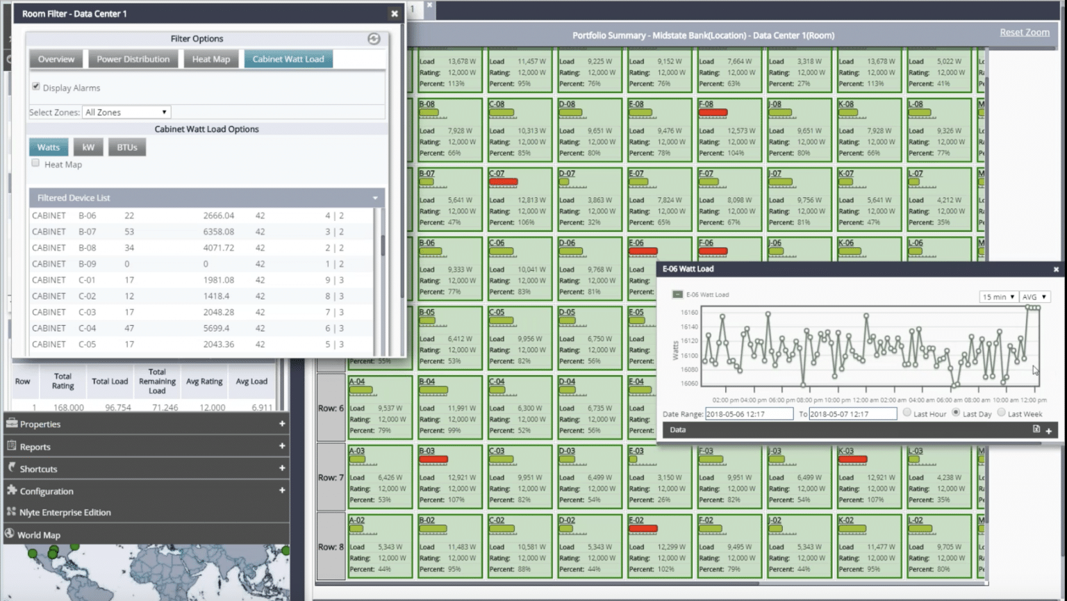 Nlyte Energy Optimizer | Energy Capacity Planner | Nlyte