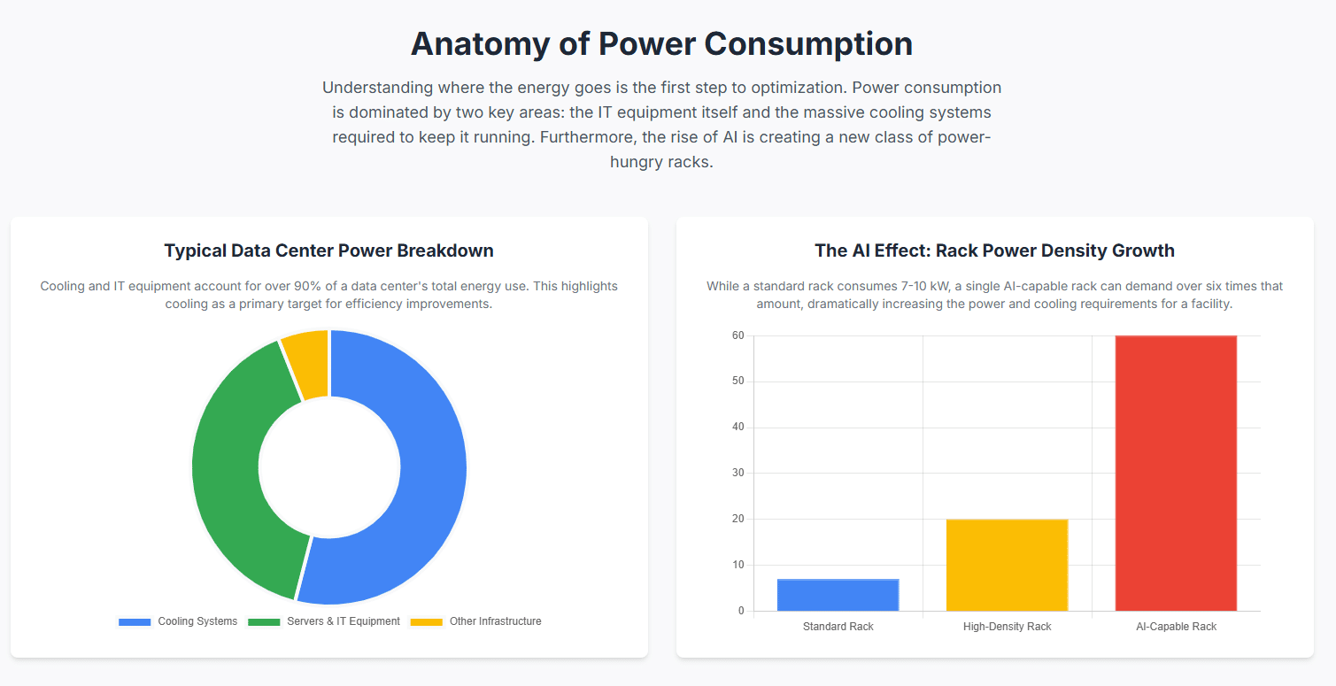 Data Center Rack Power Costs: A Condensed Analysis | Nlyte
