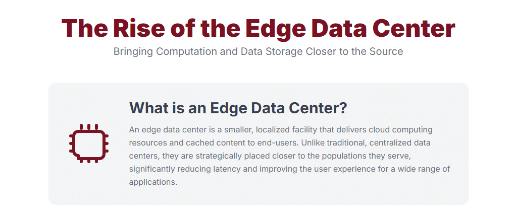 What is an Edge Data Center? | Nlyte