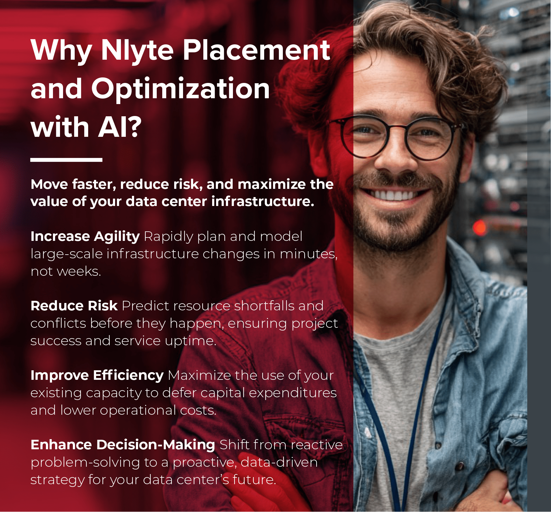 AI Data Center Optimization with Nlyte Placement & Forecasting