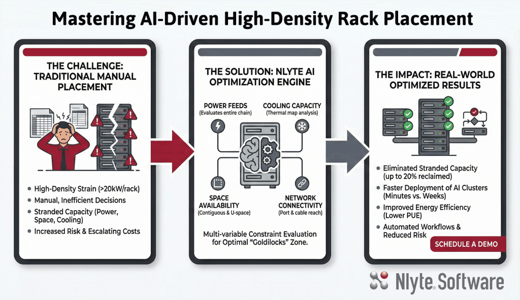 Mastering AI-Driven High-Density Rack Placement | Nlyte